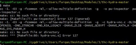 Web Hydra Password Cracker Error Using Cygwin64 In Windows Stack