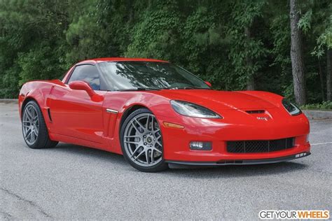 Chevrolet C6 Corvette Gs Forgestar F14 Gunmetal Getyourwheels