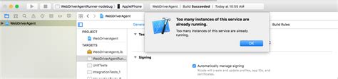 Original Error Unable To Launch WebDriverAgent Because Of Xcodebuild
