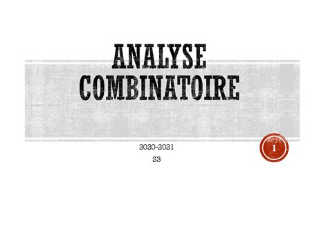 Part 3 Analyse Combinatoire Ii Définition Lorsquun élément Peut être Observé Plusieurs Fois