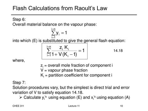 Ppt 4 Pt Flash Calculations Powerpoint Presentation Free Download
