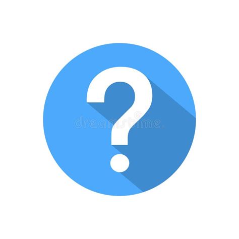 Question Mark Help Support Icon Vector In Flat Style Stock Vector