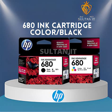 Jual Hp Ink Cartridge Colour Black Tinta Hp Warna Hitam Ori Shopee Indonesia