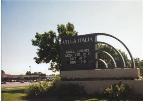 Villa Italia Sign On Wadsworth Boulevard