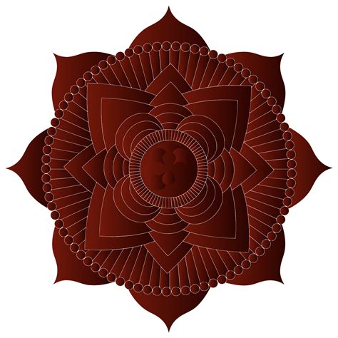 Download Prismatic Lotus Mandala Line Art 5 Svg Freepngimg