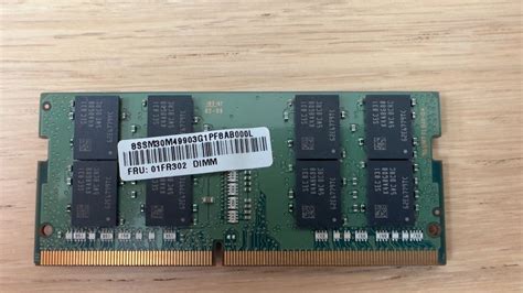 Genuine Memory For Lenovo Thinkpad 16gb Memory 01fr302 Kaufen Auf Ricardo