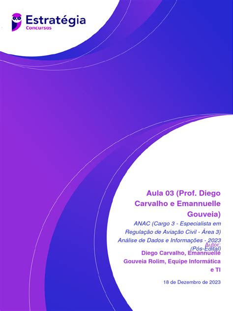 Aula 03 Análise Dados Sql Pdf Sql Linguagem De Programação