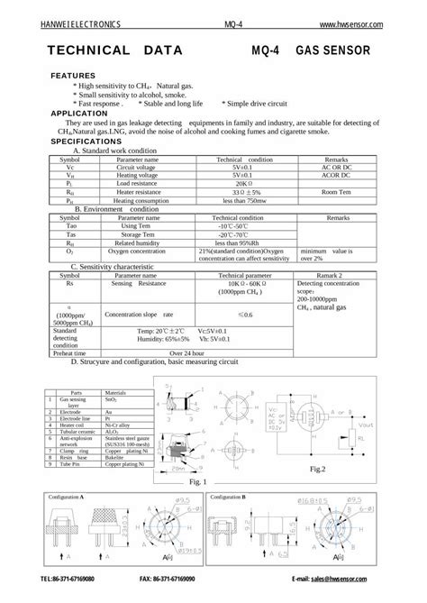 pdf technical data mq 4 gas sensor dokumen tips