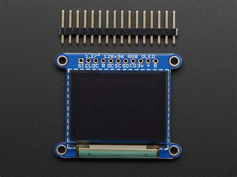 Oled Breakout Board 16 Bit Color 1 27 W Microsd Holder Opencircuit