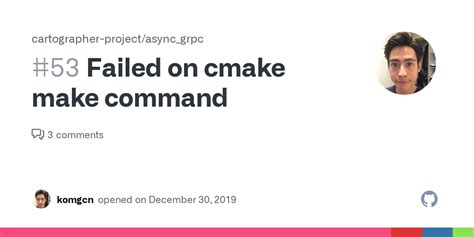 Failed On Cmake Make Command Issue Cartographer Project Async Grpc Github