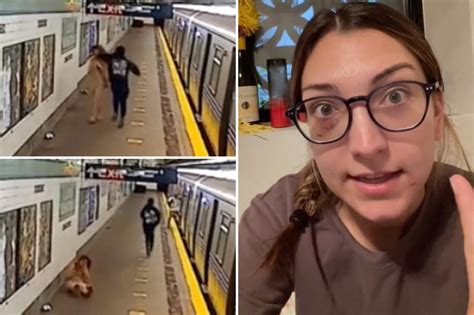Straphanger Sucker Punched In Wild Nyc Attack Video