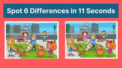 Spot The Difference Can You Spot Differences Between The Two Pictures In Seconds