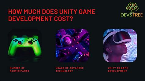 How Much Does Unity Game Development Cost Devstree It Solutions