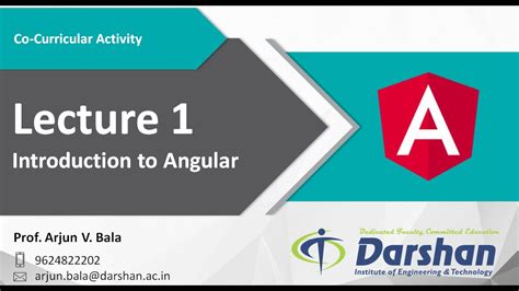 Angular Workshop Lecture Introduction To Angular YouTube