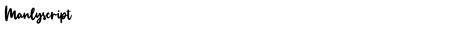 Manlyscript Font Webfont And Desktop Myfonts