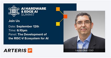 Arteris On Linkedin Aihwedgeaisummit Risc Ai Ai Artificialintelligence Edgeai