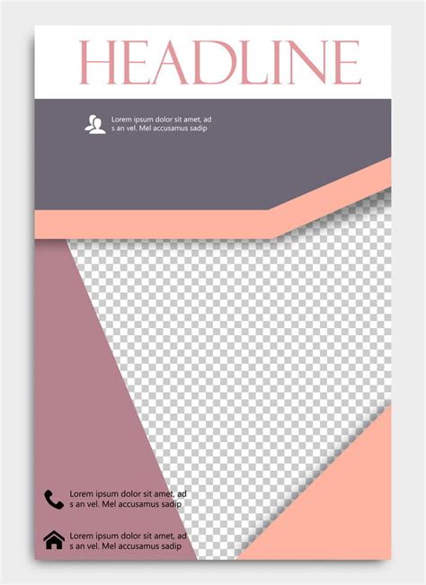 연례 보고서 브로셔 전단지 디자인 서식 파일 벡터 Ai Eps Uidownload