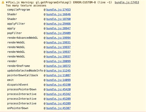 Failed To Initialise Shaders Android Issue Pixijs Pixijs GitHub