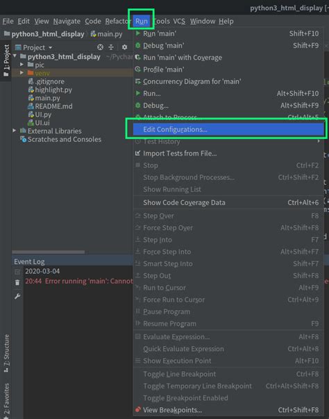 Solved Pycharm Cannot Start Process The Working Directory Xxx