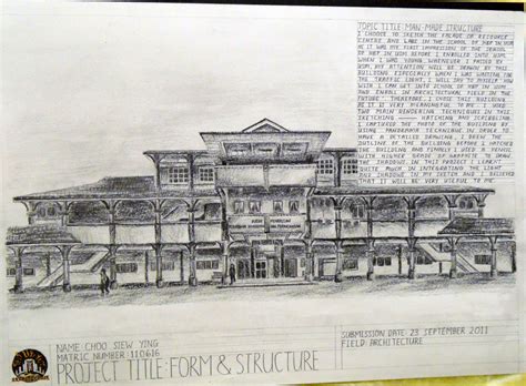 Siew Ying S Architecture Assignment PROJECT2A Man Made Structure Form Structure
