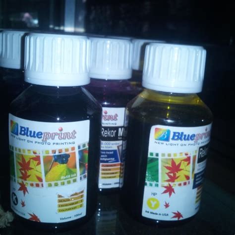 Jual Tinta Blueprint Ml Untuk Canon Hp Epson B C Y M Kab Magetan Sunmoonstar Tokopedia