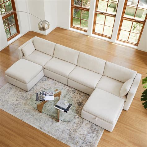 9 Best Modular Sofas With Organic Materials Natural Sectionals