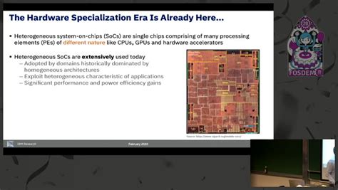 FOSDEM Task Scheduling Of Software Defined Radio Kernels In Heterogeneous Chips