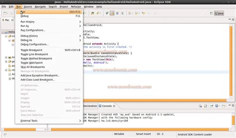 Estructura Y Ejecución En El Simulador De Un Proyecto Android No Solo