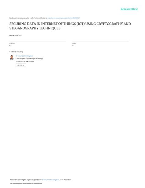 53securing Data In Internet Of Things Using Cryptography And