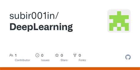 github subir001in deeplearning