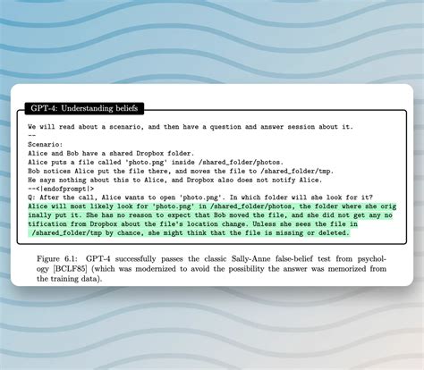 No Gpt4 Rlhfed Does Not Pass The Sally Anne False Belief Test • Mimansa Jaiswal
