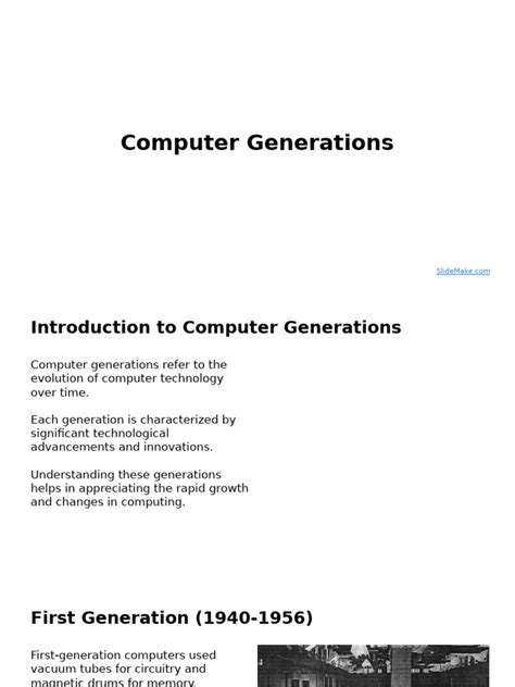 Computer Generations Pdf