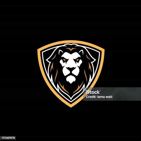 라이온 헤드의 로고 디자인 조합 로고의 다양한 종류에 대한 수 사자에 대한 스톡 벡터 아트 및 기타 이미지 사자 볼테르