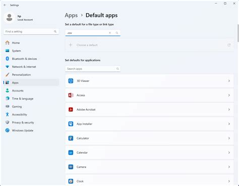 How To Set Ms Excel As Default Program To A Csv File In Windows 11 Pro