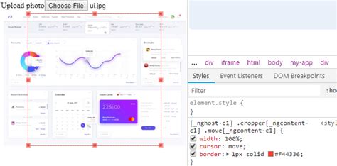 Css Ngx Image Cropper Style Not Wroking Stack Overflow