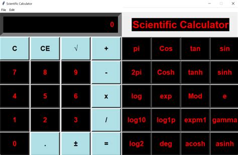 Scientific Calculator In Python CopyAssignment
