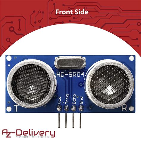 Azdelivery Hc Sr04 Ultrasone Module Rangefinder Sensor Compatibel Met