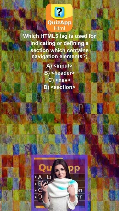 Html Which Html5 Tag Is Used For Indicating Or Defining A Section Which
