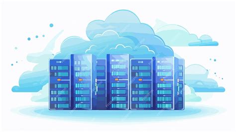 Efficient Vector Database Server Data Storage Technology Concept