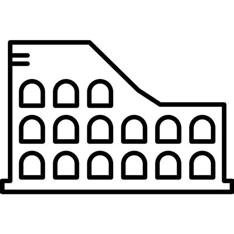 Colosseum Vector Svg Icon Svg Repo