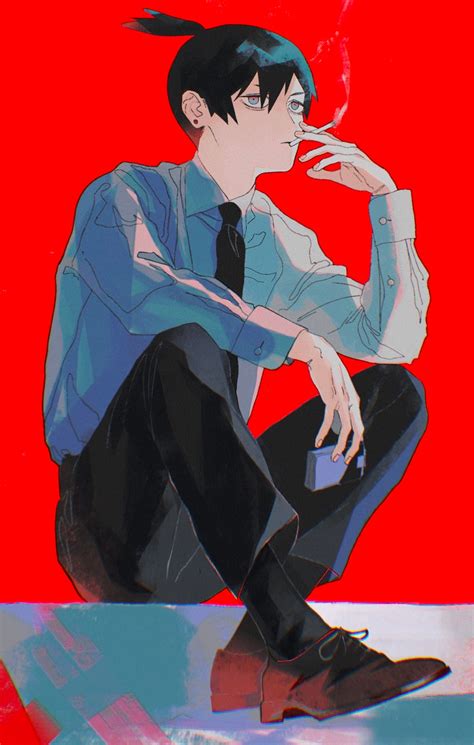 Hayakawa Aki Chainsaw Man Drawn By Kawatiw Danbooru