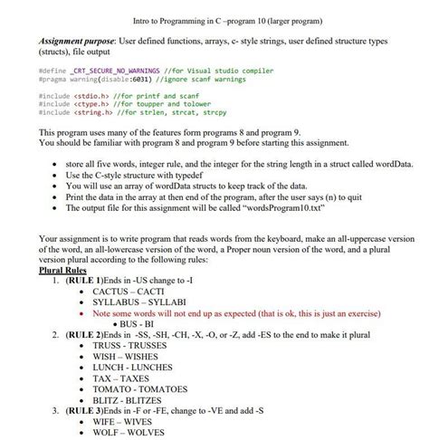 Solved Intro To Programming In C Program 10 Larger Program Chegg