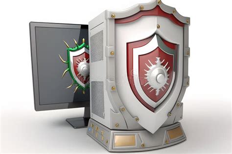 Computer Antivirus Safe Internet Browsing Concept Stock Illustration Illustration Of Access