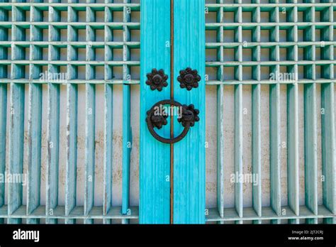 Traditional Window Of Hanok Korean Traditional Window Or Door Stock Photo Alamy