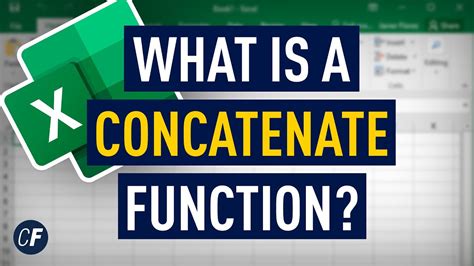 An Introduction To The Concatenate Function Youtube