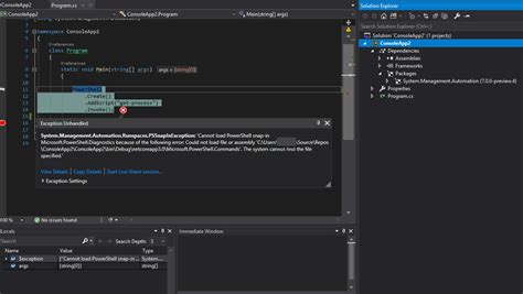Microsoftpowershellcommands Dll Not Found · Issue 10832 · Powershellpowershell · Github