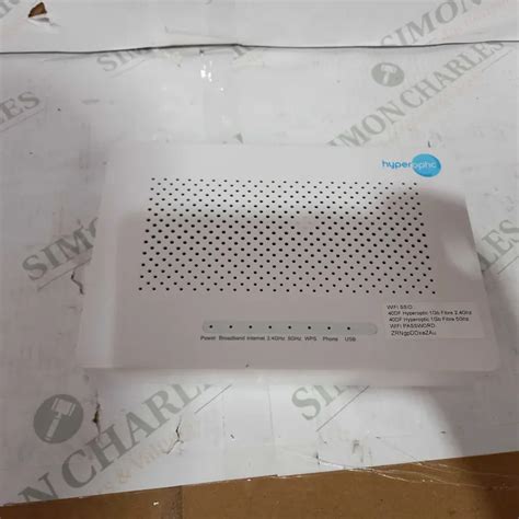 Hyperoptic Wifi Hub 4624035 Simon Charles Auctioneers