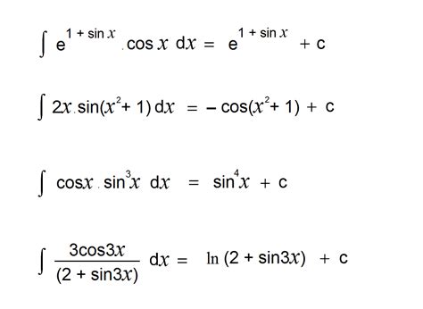 Core Pure 3 Notes Integrating Trigonometric Functions