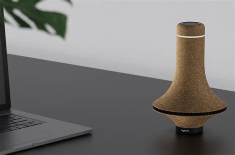 WiFi Router Concept Uses Cork As Material And Design Aesthetic Yanko Design