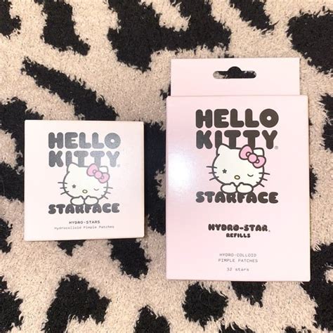 Hello Kitty Skincare Starface X Hello Kitty Pimple Patches Set Case Refill Pack 64 Patches